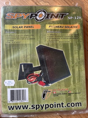 SPYPOINT SOLAR PANEL | eBay