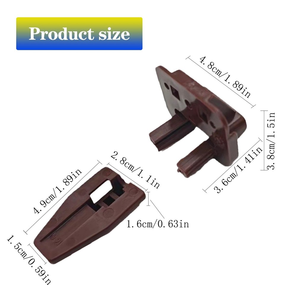 10 sets for kenlin Drawer Slide Track Guide Glide - Replacement 10 ...