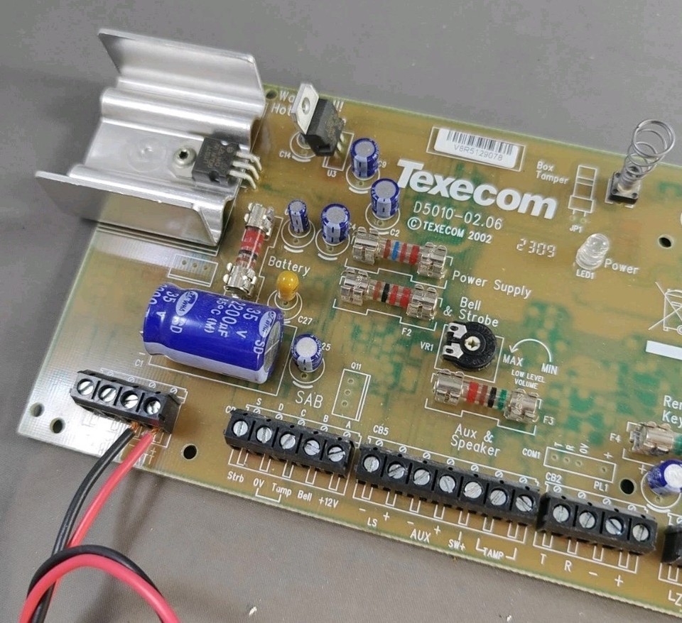 Texecom Veritas R8 Main Panel PCB - D5010 - 02.06 - USED | eBay UK