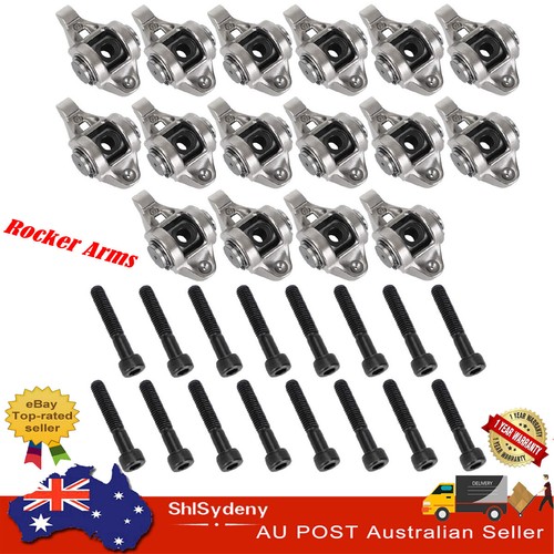 LS1 Rocker Arms WITH Upgraded Trunion Kit Installed LS 4.8 5.3 5.7 6.0 ...