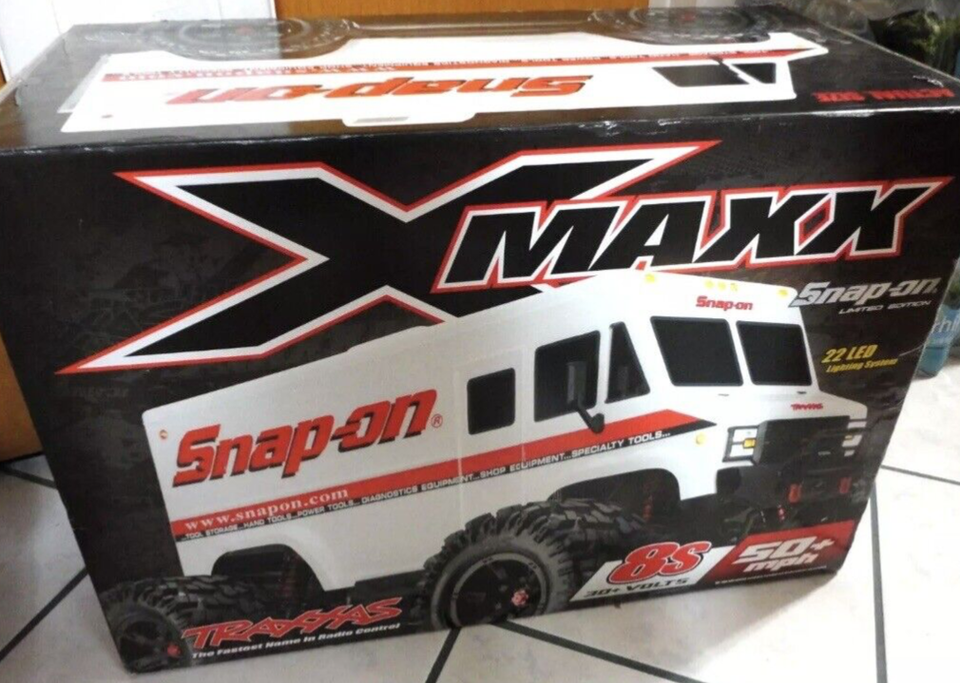 Traxxas SNAP-ON TOOLS NEW TRAXXAS X-MAX RC TRUCK VAN IN THE BOX ...