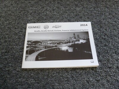 2014 Buick Enclave Navigation System Owner Manual Convenience Leather ...