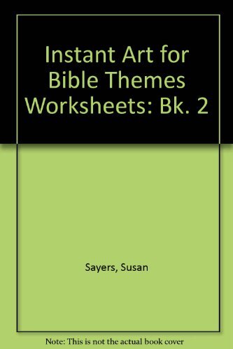 Instant Art for Bible Themes Worksheets: Bk. 2 By Susan Sayers | eBay