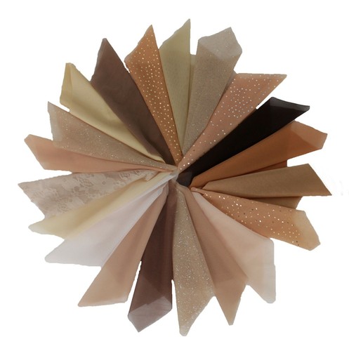 Colour & Skin Swatch Packs 4 way Stretch Power Mesh Body Stocking ...