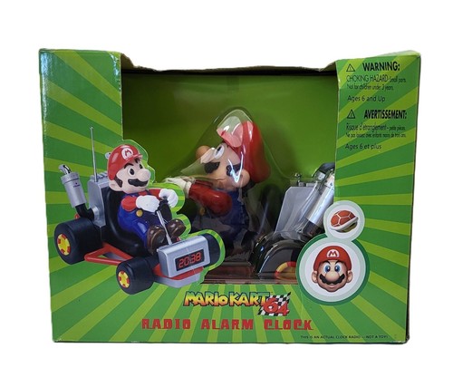 Nintendo Super Mario Kart 64 Transistor Radio Alarm Clock | eBay