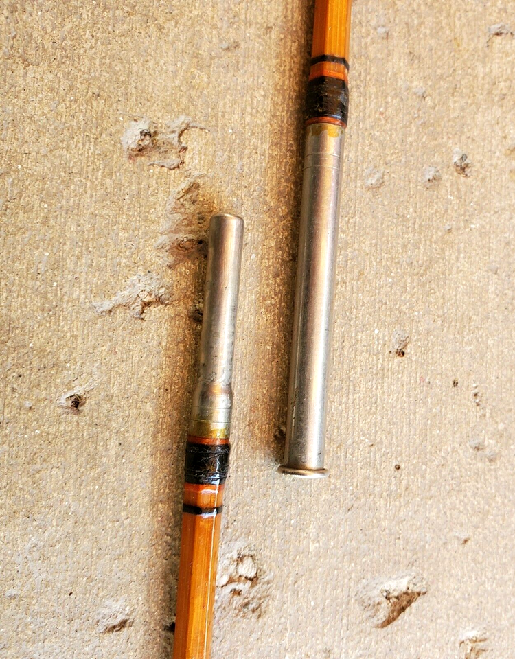 Vintage Shakespeare Texas Bug Rod #1350 - 8' 8" - 3-piece - Red Caddy ...