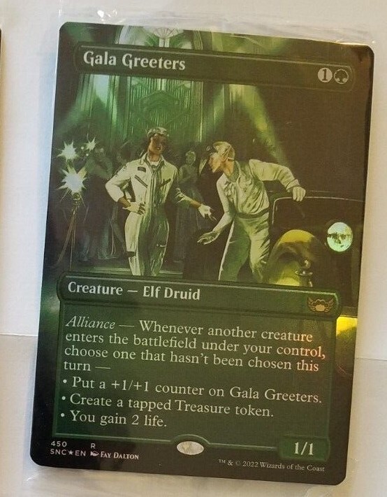 MTG MAGIC GALA GREETERS FOIL CARD # 450 RARE SEALED BOX TOPPER CARD | eBay