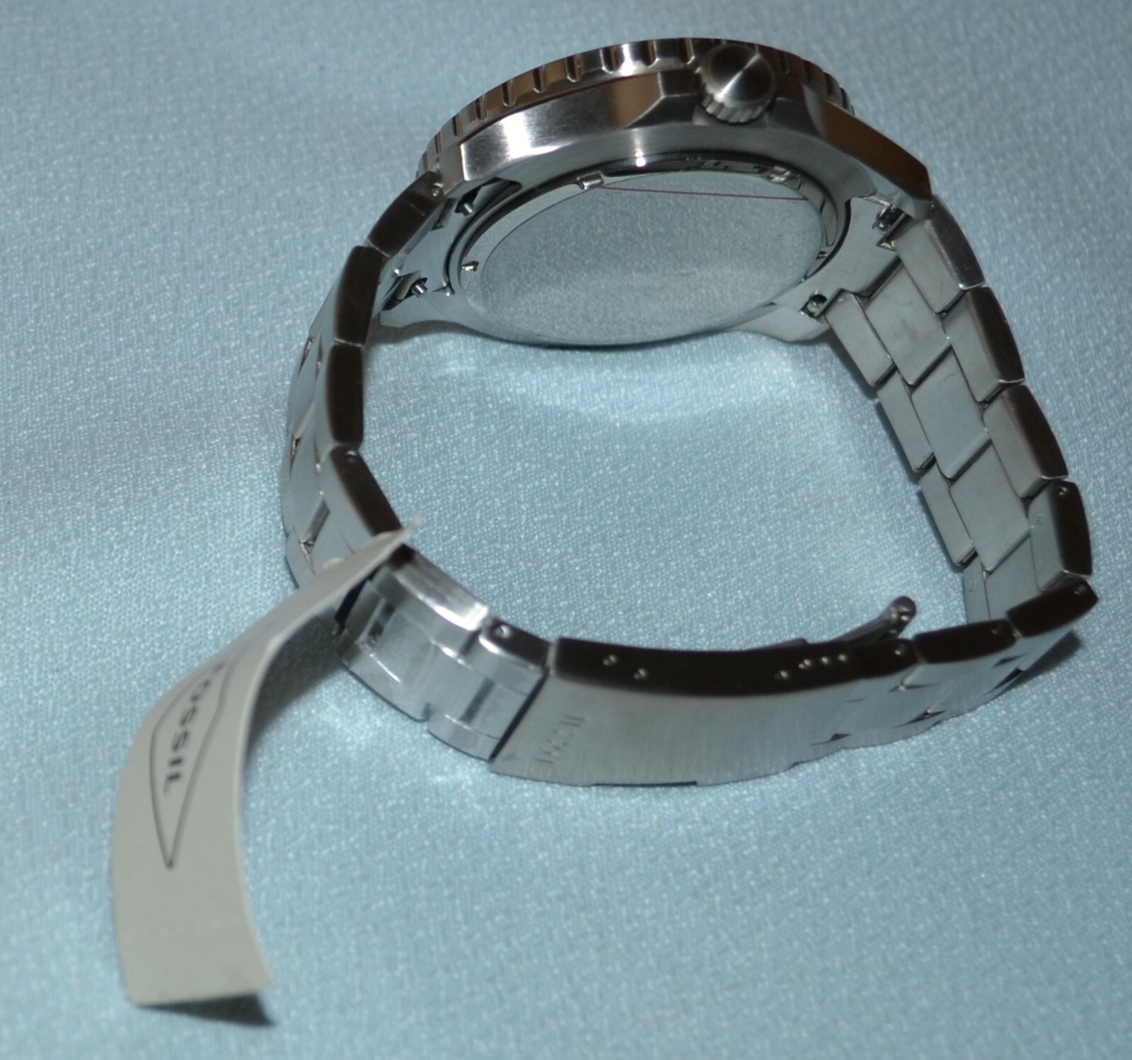 Fossil FS5687 Fb-02 Black Dial Stainless Steel 10atm Men's Watch 48mm ...