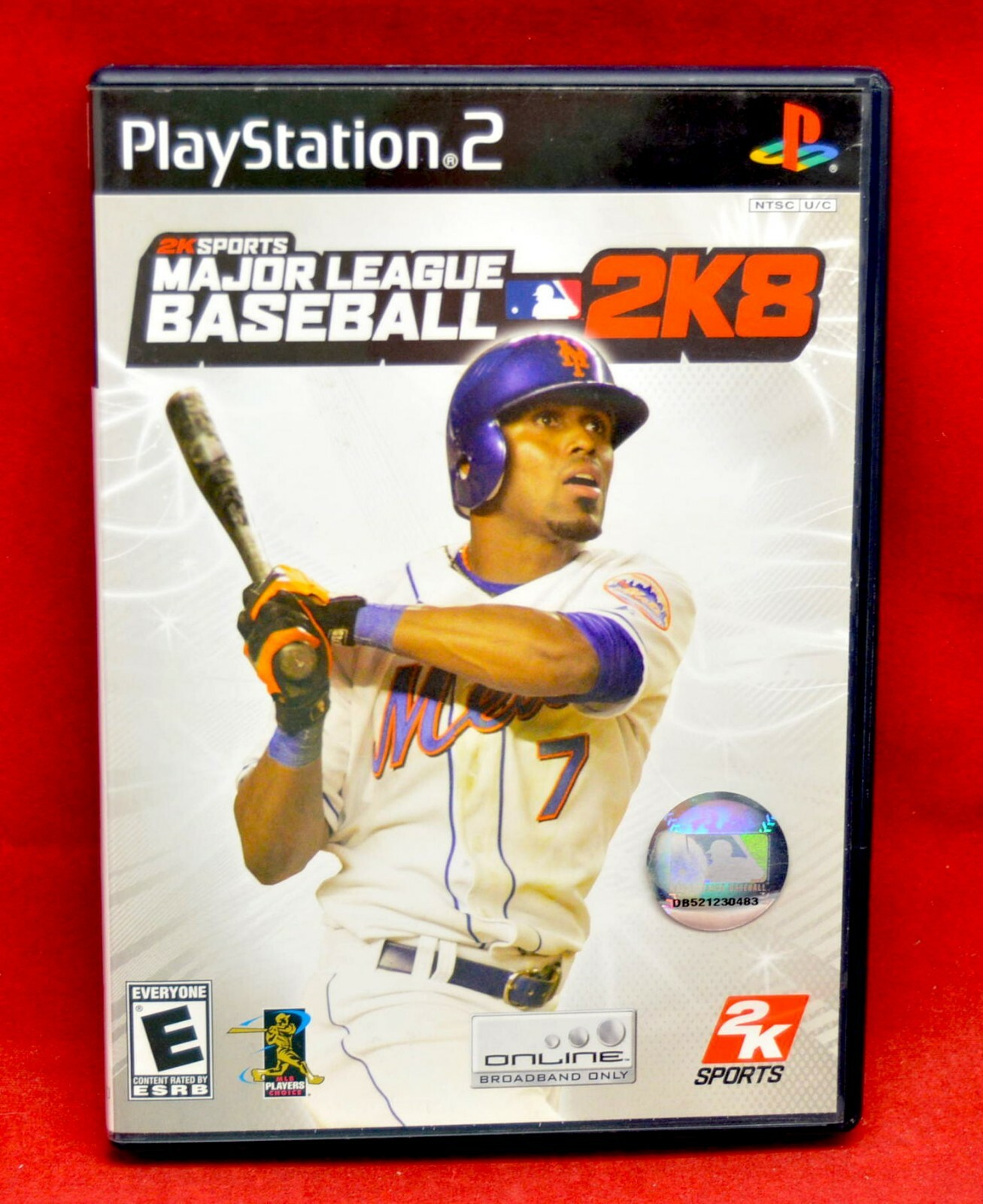 PlayStation 2 PS2 EA Major League Baseball 2K8 Original Case & Booklet ...