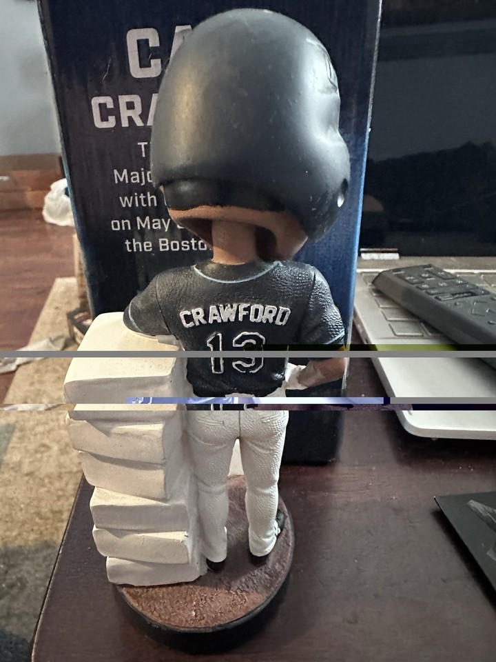 Carl Crawford Tampa Bay Rays Bobble head MLB 2018 Stolen Bases. With ...