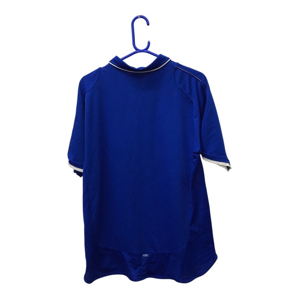 Chelsea FC 2001-03 Home Shirt Size M Blue Men's Umbro Vintage RMF18-SM ...