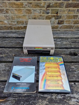 Commodore 64 C64 1541 Floppy Disc Drive The Gold Collection 3 TESTED ...