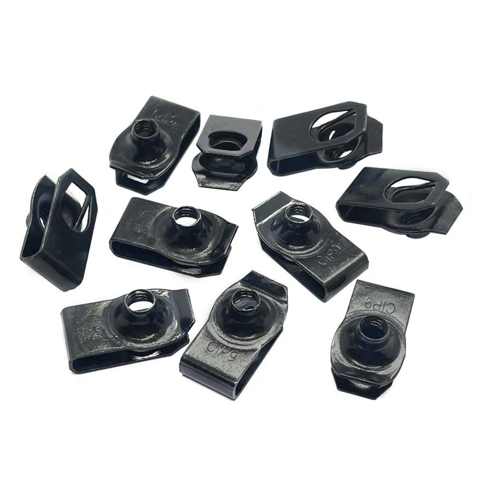 U-Nuts Clip Kit Push Clips U-Nuts Clip Kit Body Bumper Fender Push ...