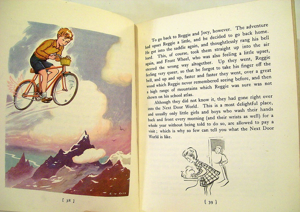 The Magic Bicycle by F R Evison 1946 Illustrated by G W Goss | eBay UK