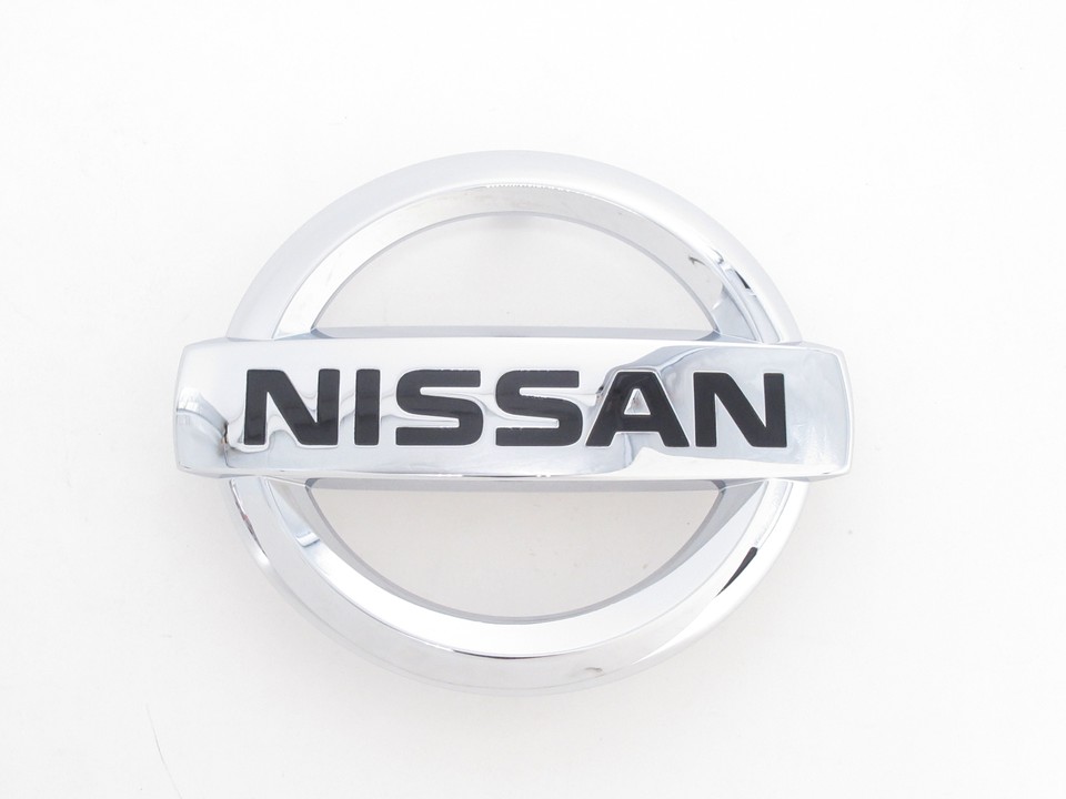 Genuine OEM Nissan 62890-1KA0A Front Grille Chrome Emblem Badge | eBay