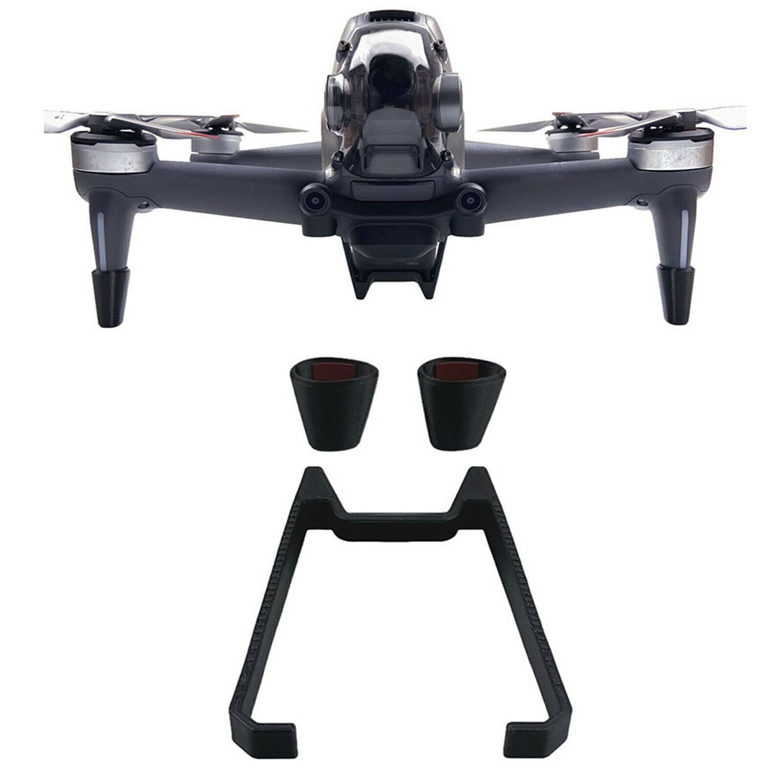 For DJI FPV Combo Drone Quadcopter Landing Gear Skid Leg Food Pad ...