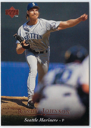 1995 Upper Deck #112 Randy Johnson Seattle Mariners HOF NM Baseball ...