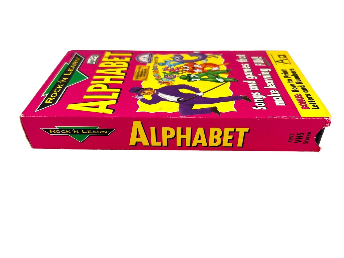 Ejercicio Vhs Del Alfabeto Rockn Learn