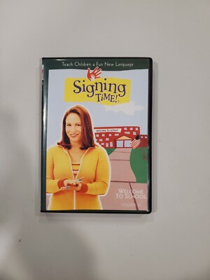 Signing Time Vol. 13 - Welcome to School (DVD, 2004) 823860000405| eBay