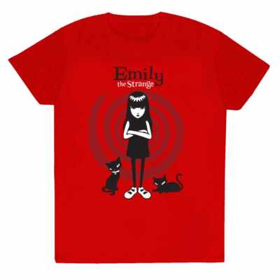 Emily the Strange Swirl Official Merchandise T-shirt NEW | eBay