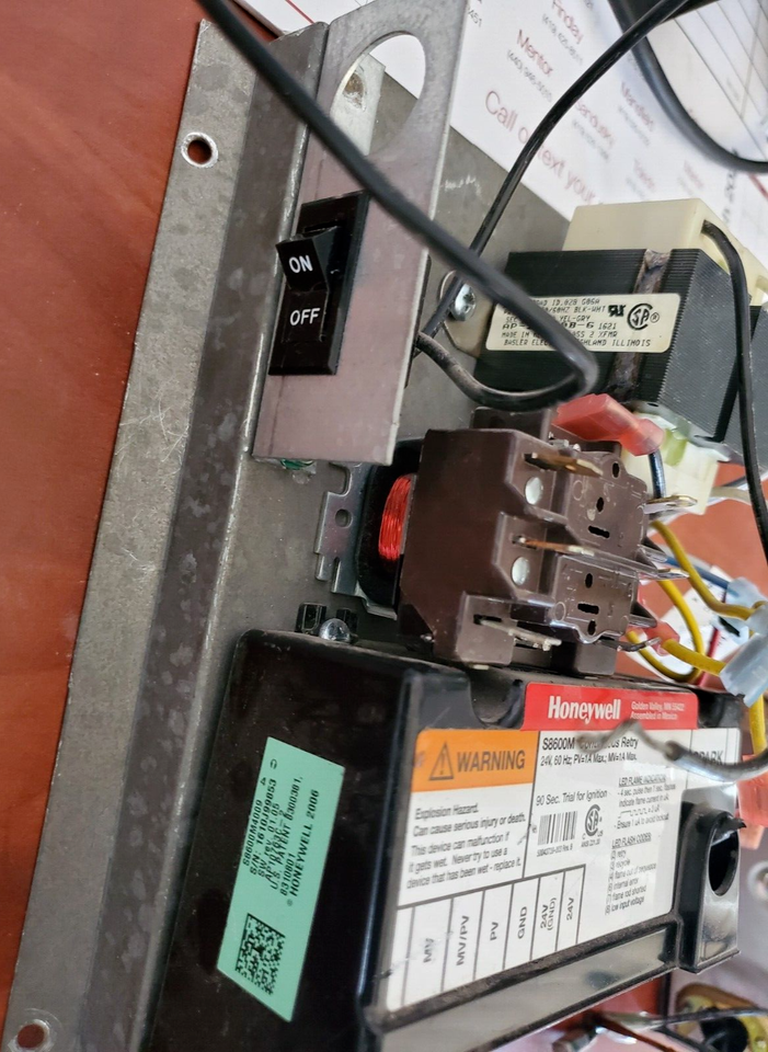 Honeywell S8600M Continuous Retry Furnace Control Module Remote Bulb ...