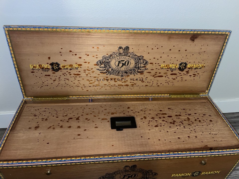 Partagas 150 Ramon Y Ramon Signature Series Humidor Cigar Box Vintage ...