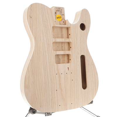 Telecaster Body Unfinished Chambered Ash Tele Body 3lb 7oz | eBay