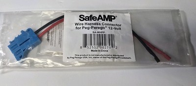 SafeAMP Wire Harness Connector for Peg-Perego 12-Volt SLA Battery | eBay