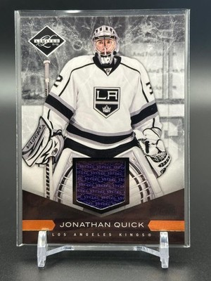 2011-12 Panini Limited #185 Jonathan Quick /99 MEM Los Angeles Kings | eBay