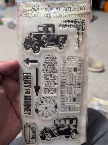 Tim Holtz Visual Artistry Collection Stampers Anonymous Clear Stamps ...