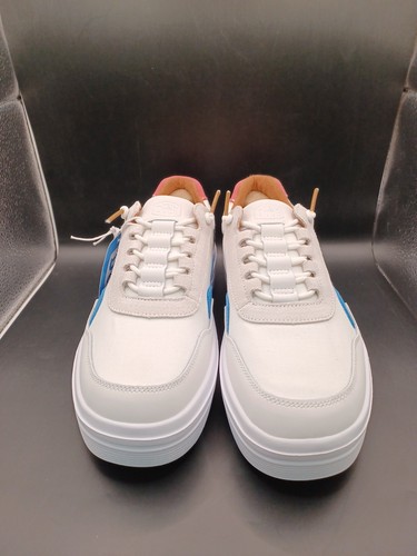 NEW HEY DUDE Hudson Lift Colorblock Women's Shoe's - Blue Multi Size 10 ...