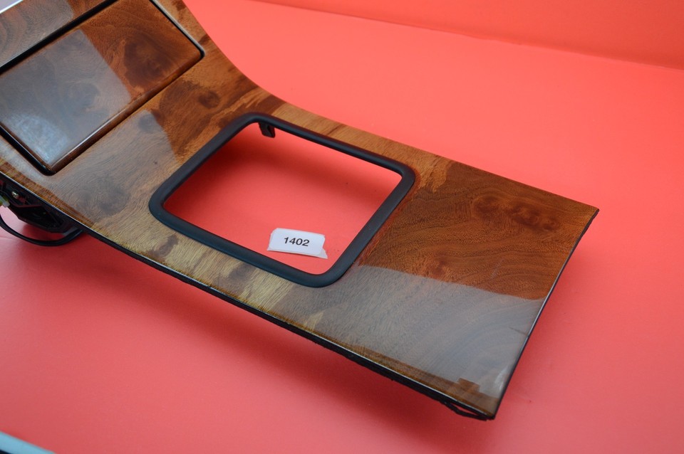 A4 95-97 LEXUS LS400 CENTER CONSOLE WOOD GRAIN SHIFTER SHIFT TRIM BEZEL ...