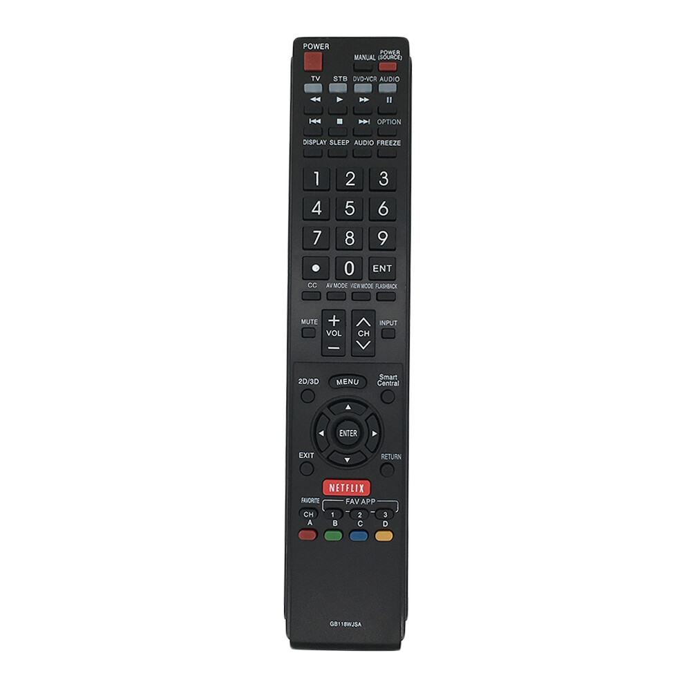 New Remote Control For Sharp LC-70LE650U LC-70LE640U LC-70LE655U AQUOS ...