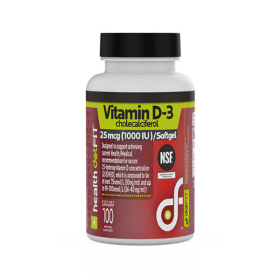 DotFit Vitamin D-3 Certified For Sport Natural Sun Exposure Healthy ...