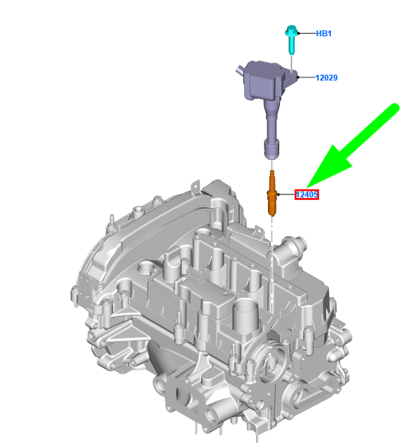 OEM Ford Fiesta Mk7 Spark Plug 2219745 H1bg-12405-ab for sale online | eBay