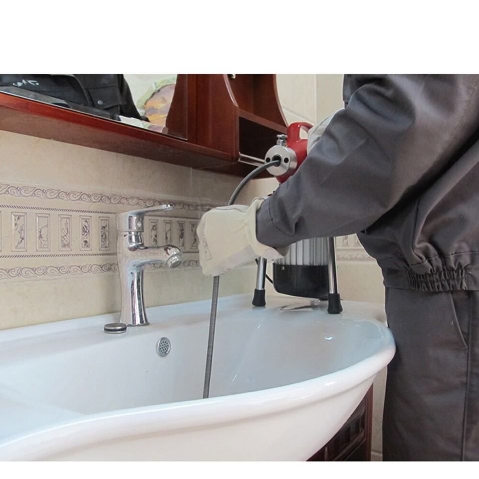 Automatic Dredge Machine GQ-80 Electric Pipe Dredging Sewer Tools 1Set ...