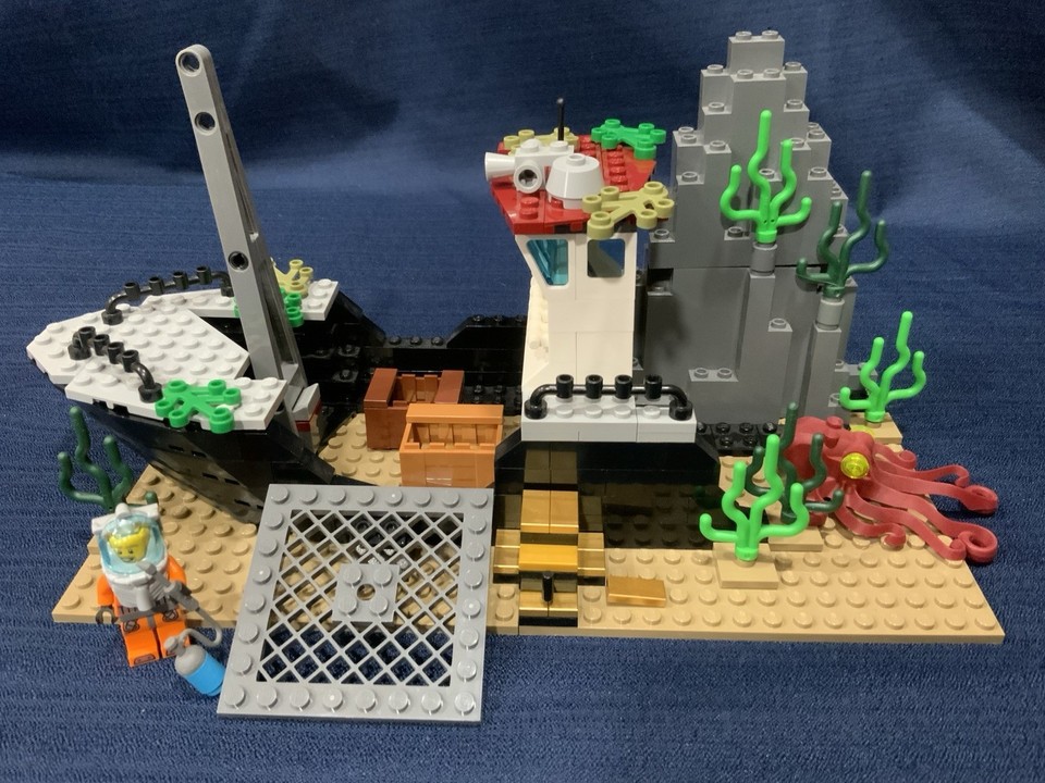 Lego City Set #60095 Deep Sea Exploration Vessel Complete Set With ...