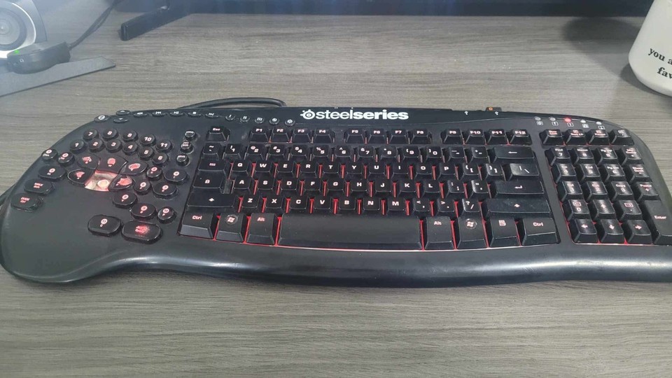 SteelSeries Merc Stealth Professional Gaming Keyboard ( broken S key ...