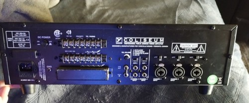 Yorkville Sound Coliseum CA1 70V Installation Amplifier | eBay