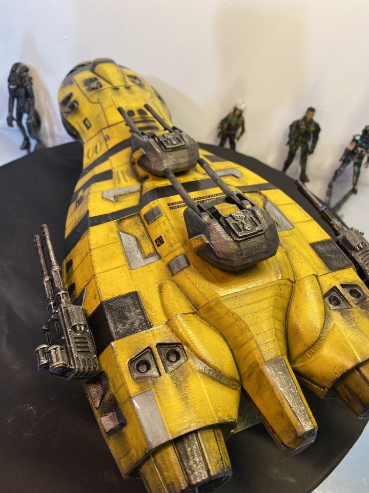 Star Wars Custom “Sunhammer” Lander – Heavy Weathered Dropship vintage ...
