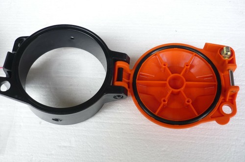 LOCKING Conduit Carrier End Caps (2) 100mm OH&S Approved ONLY $139 FREE ...
