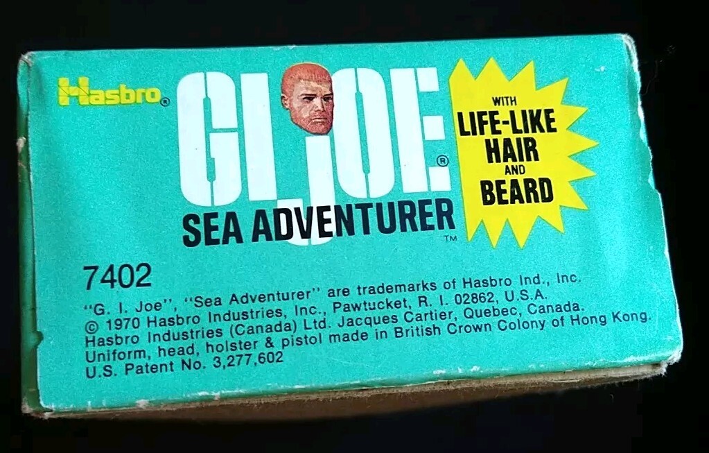 GI JOE Sea Adventurer ORIGINAL BOX ONLY 1970 VINTAGE | eBay