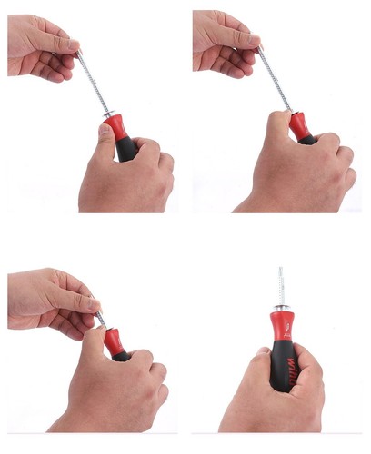 11 pcs System-4 Reversible Blade Set w/Metal Case 281 T11 Wiha | eBay