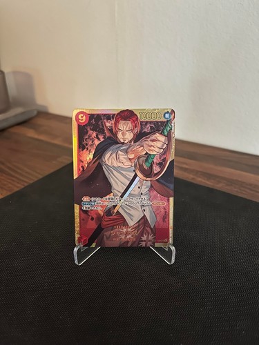 ONE PIECE Card Game - Shanks (Alt Art) OP01-120 SEC ROMANCE DAWN OPCG ...
