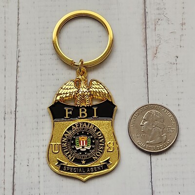 FBI Special Agent Mini Badge Metal Keychain. FREE SHIPPING | eBay