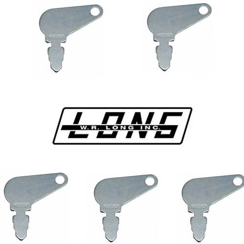 5 Long Tractor Ignition Keys 260 260C 300DTC 350 360 360DTC 2360 2460 ...