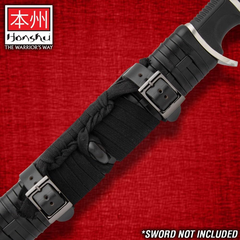 Leather Frog for Swords | Vertical Carry | For UC3176 and UC3125 Boshin ...