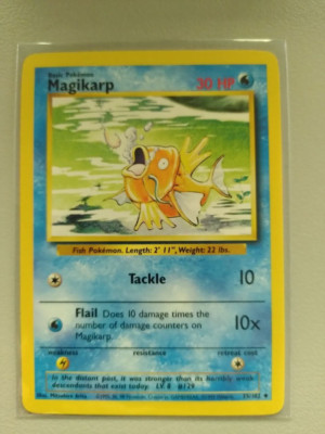 Pokémon TCG Magikarp Base Set 035/102 Unlimited Uncommon WOTC - MINT ...