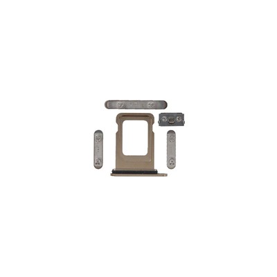 New Sim Tray, Volume, Mute Power Button Gold Compatible For Iphone 12 ...
