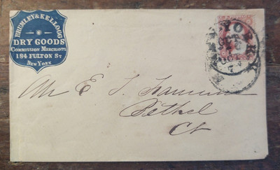 Civil War era Advertising Cover Brimley & Kellogg Dry Goods New York | eBay